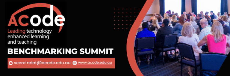 ACODE Benchmarking Summit - ACODE